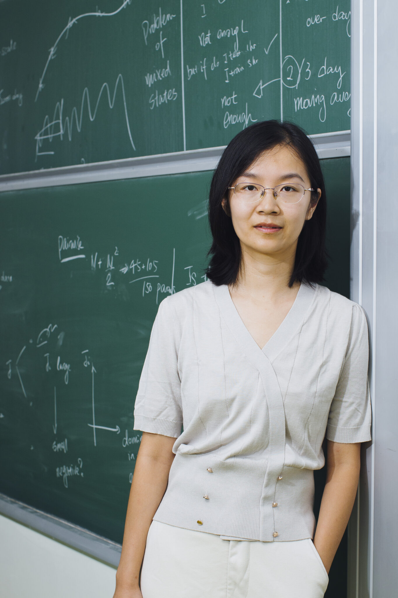Xiaowen Chen, lauréate du prix Jeunes talents France 2024 de la ...